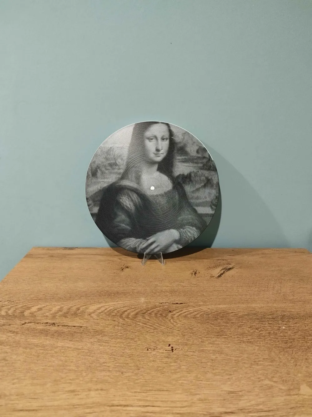 Mona Lisa Vinyl Effect – Single Line Spiral Art - Free 3D Print Model ...