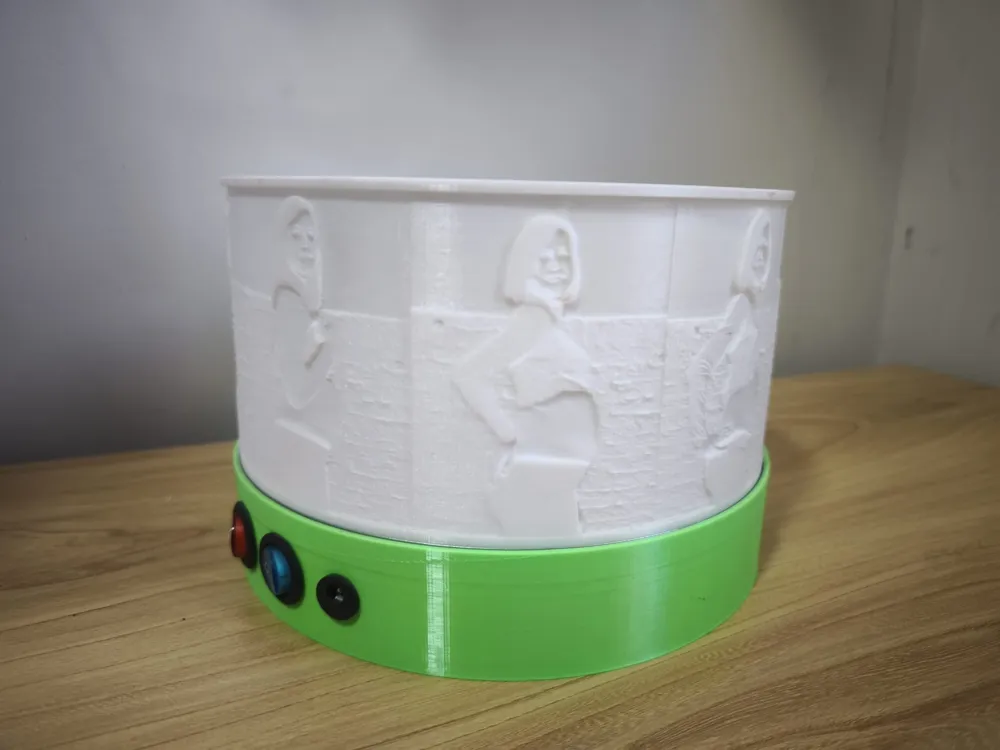 Panoramic Circular Lamp - Free 3D Print Model - MakerWorld