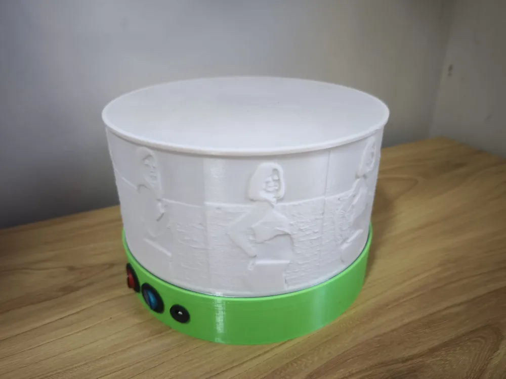 Panoramic Circular Lamp - Free 3D Print Model - MakerWorld