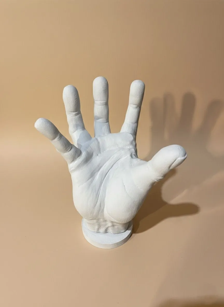 Realistic open hand by Giambro MakerWorld: Download Free 3D Models