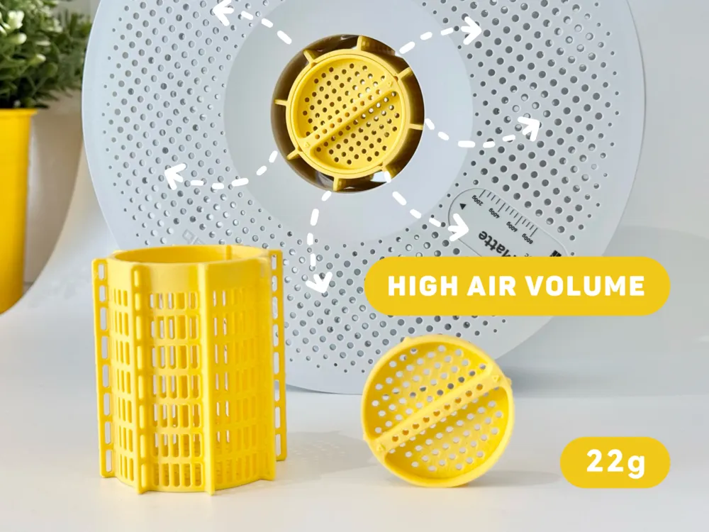 Spool Desiccant Container Holder - Free 3D Print Model - MakerWorld