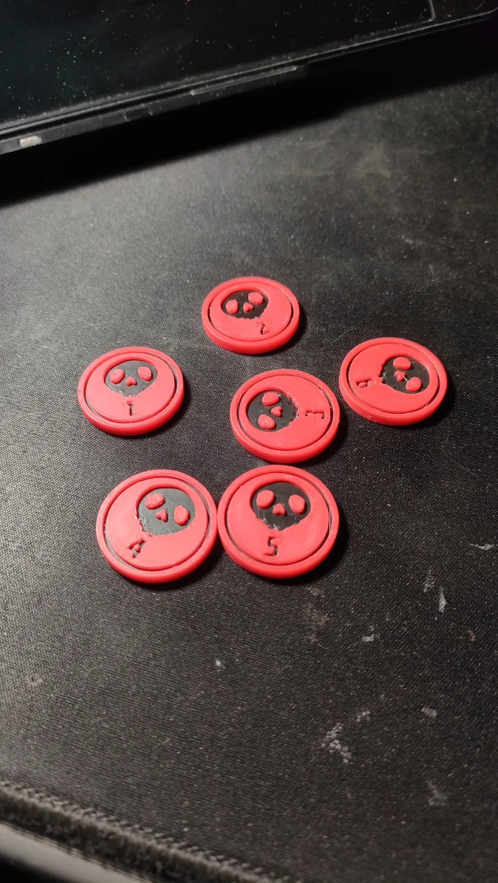 Dnd Tokens - Skull enemies 1-6 by Palla3Dcraft MakerWorld: Download ...