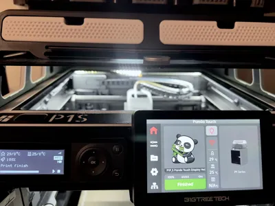 P1P/S Panda Touch Display Holder by Thyristor - MakerWorld