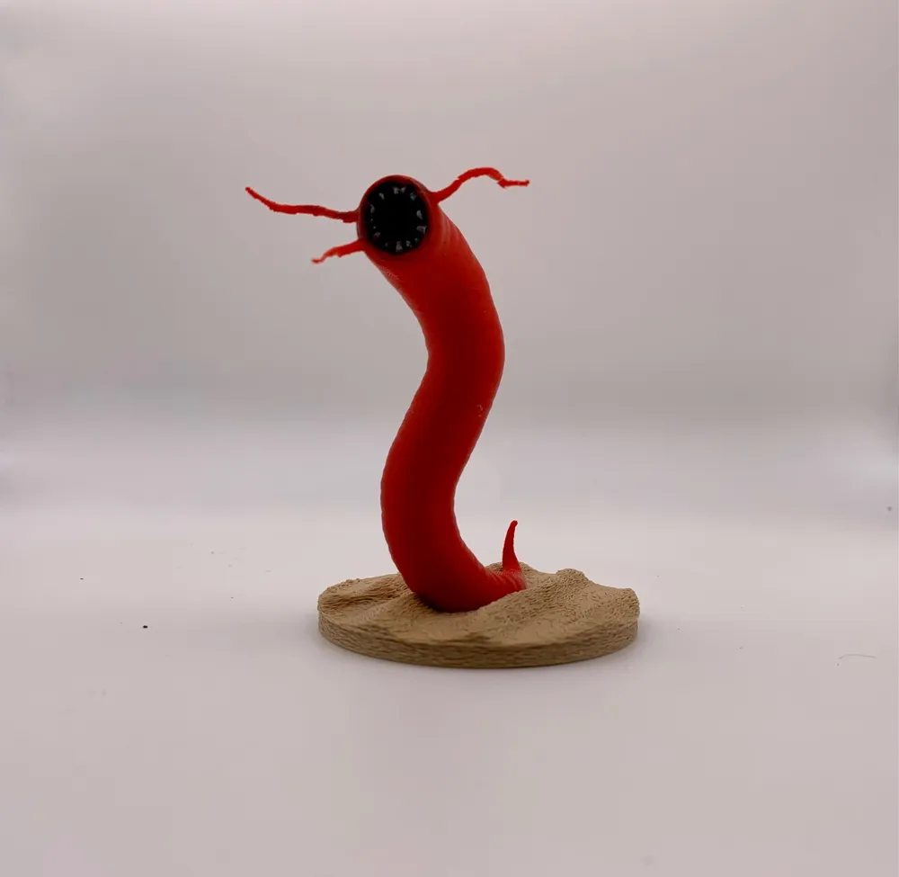 Mongolian death worm - Free 3D Print Model - MakerWorld