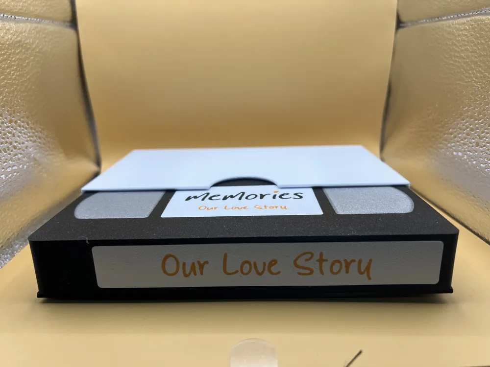 Retro VHS Cassette Box – 3D Printed Nostalgia by 3DCustomPrint ...