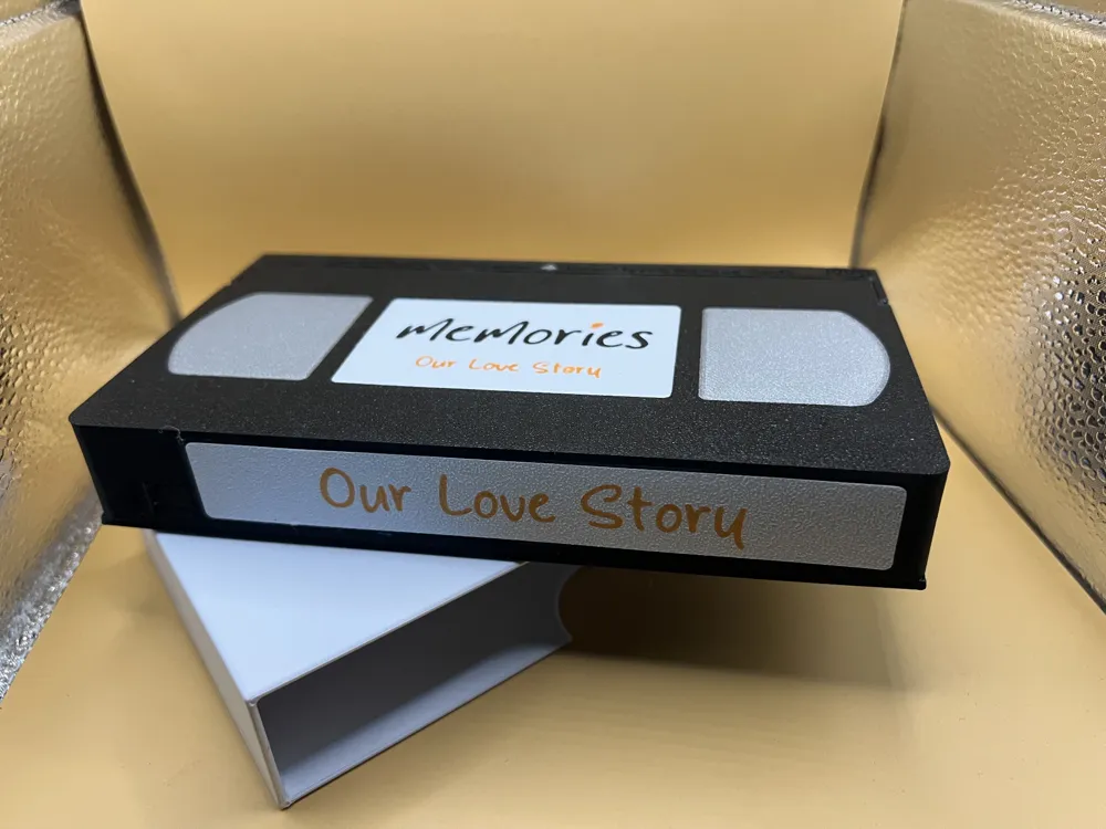 Retro VHS Cassette Box – 3D Printed Nostalgia by 3DCustomPrint ...