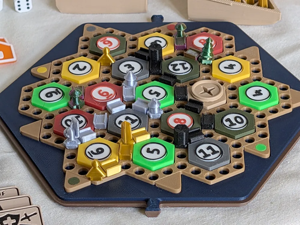 Mini Travel Catan! by ChillyGumbo! MakerWorld: Download Free 3D Models