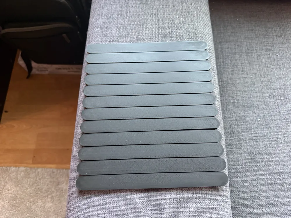 Flexible Sofa Arm Rest Table - Free 3D Print Model - MakerWorld