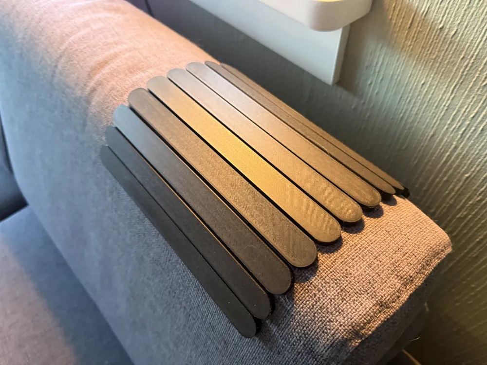 Flexible Sofa Arm Rest Table - Free 3D Print Model - MakerWorld