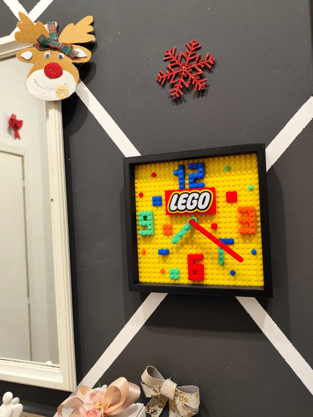 Brick Square Clock by 3DItaly MakerWorld: Download Free 3D Models