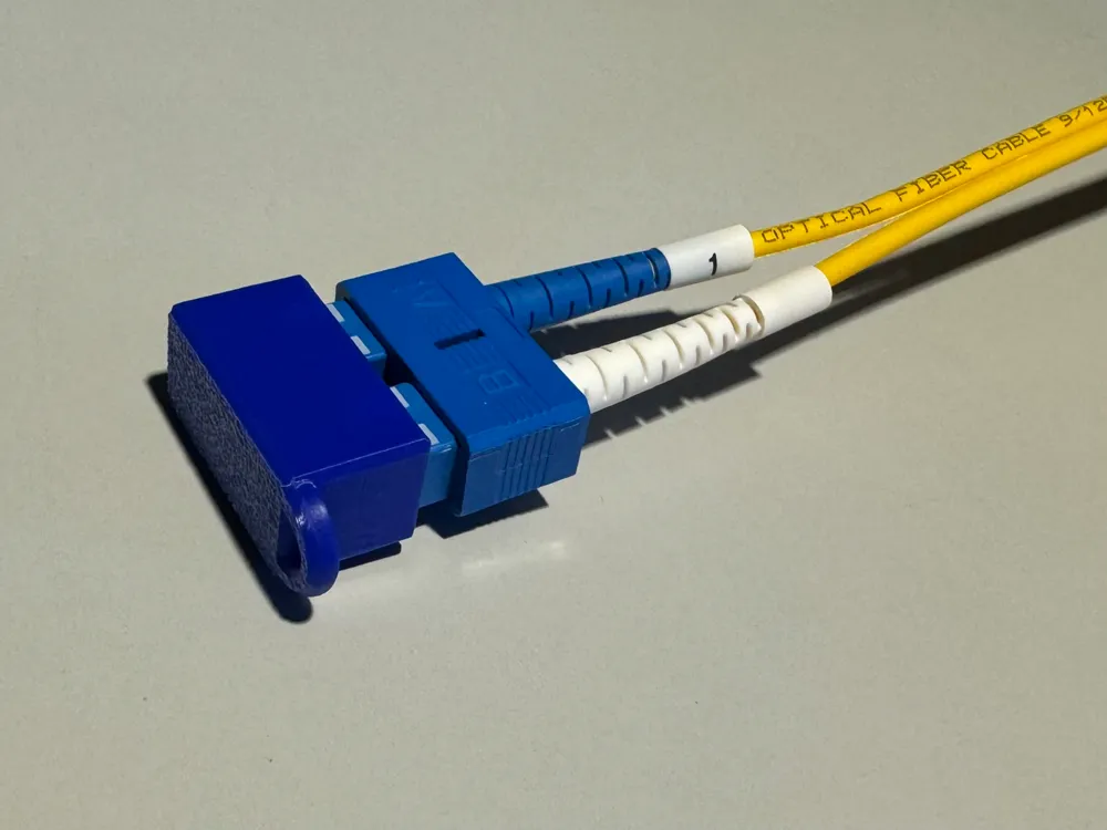 SC plug protector cap w/ loop for strap Remixed by user_3642622527 ...