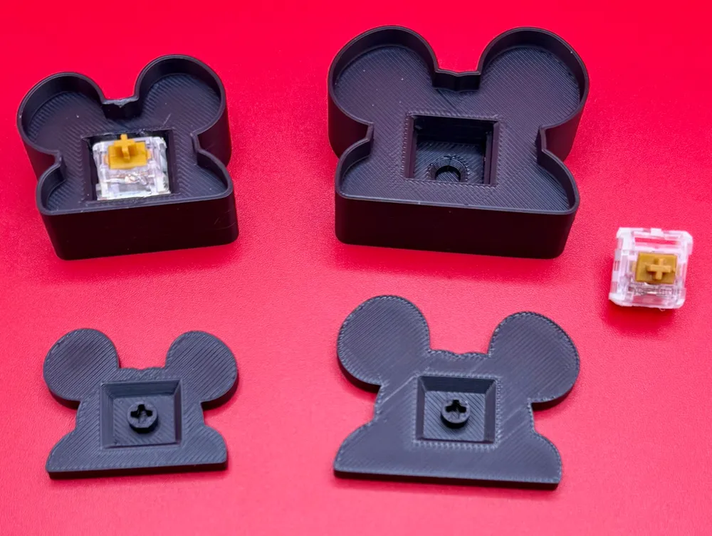Disney Keyboard Fidget Clickers - Free 3D Print Model - MakerWorld