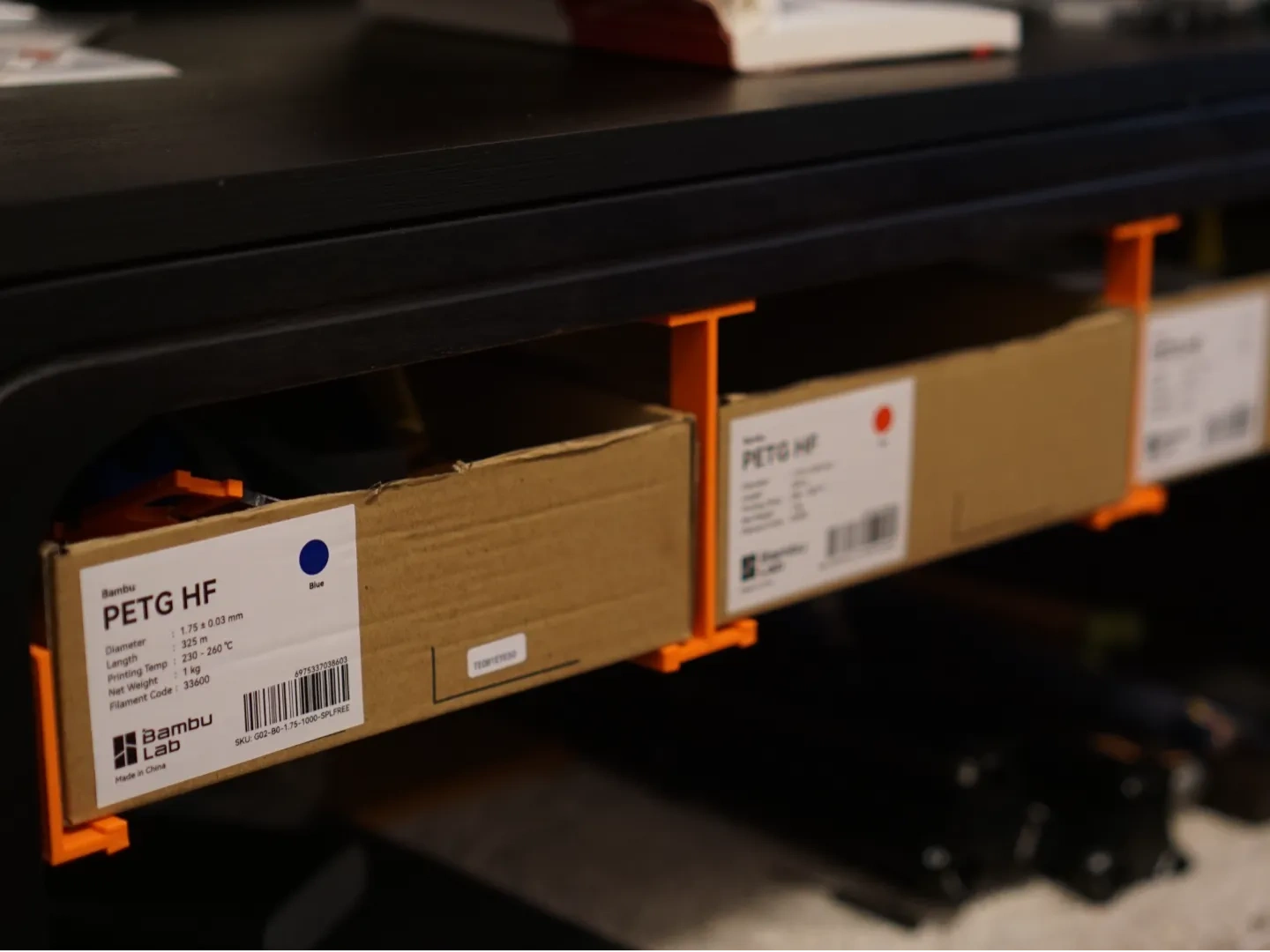 YIBOX—Ultra-Minimalist Filament Box Modified into an Under-Desk Drawer ...