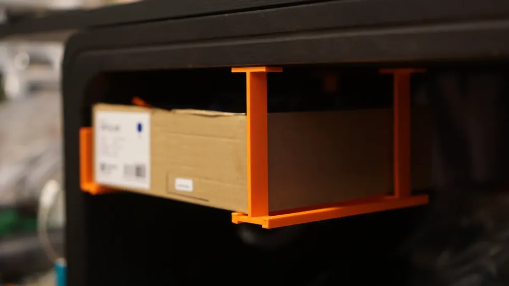 YIBOX—Ultra-Minimalist Filament Box Modified into an Under-Desk Drawer ...