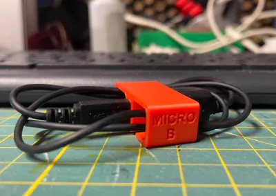 GridFinity Cable Organizer - USB A to Micro B by UncleBumblefuk ...