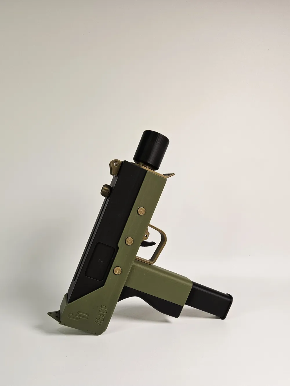 Tactical Mac 10 Prop SMG With Suppressor NO AMS by Caziuz Designs ...