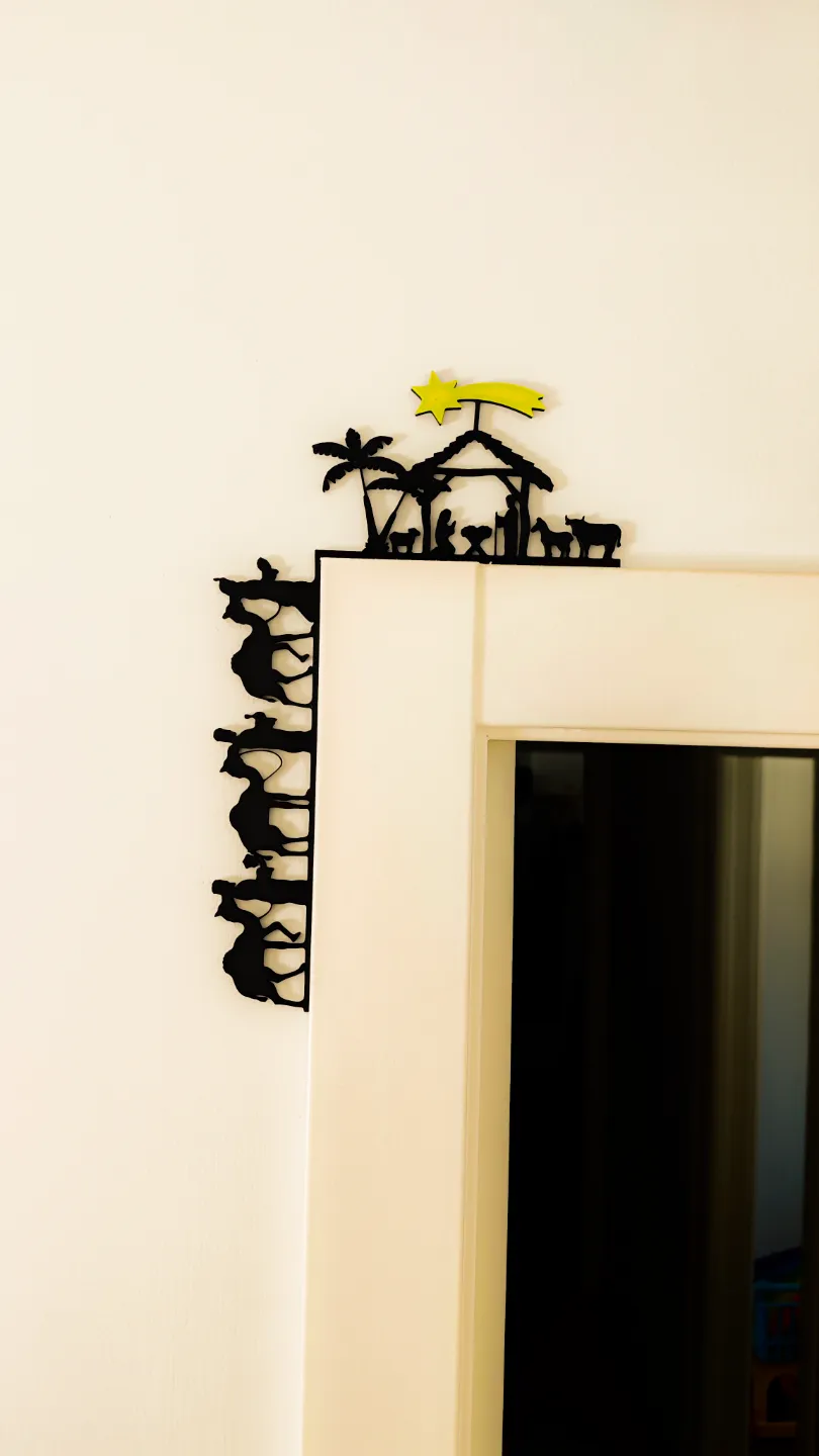 Christmas nativity portal - Free 3D Print Model - MakerWorld