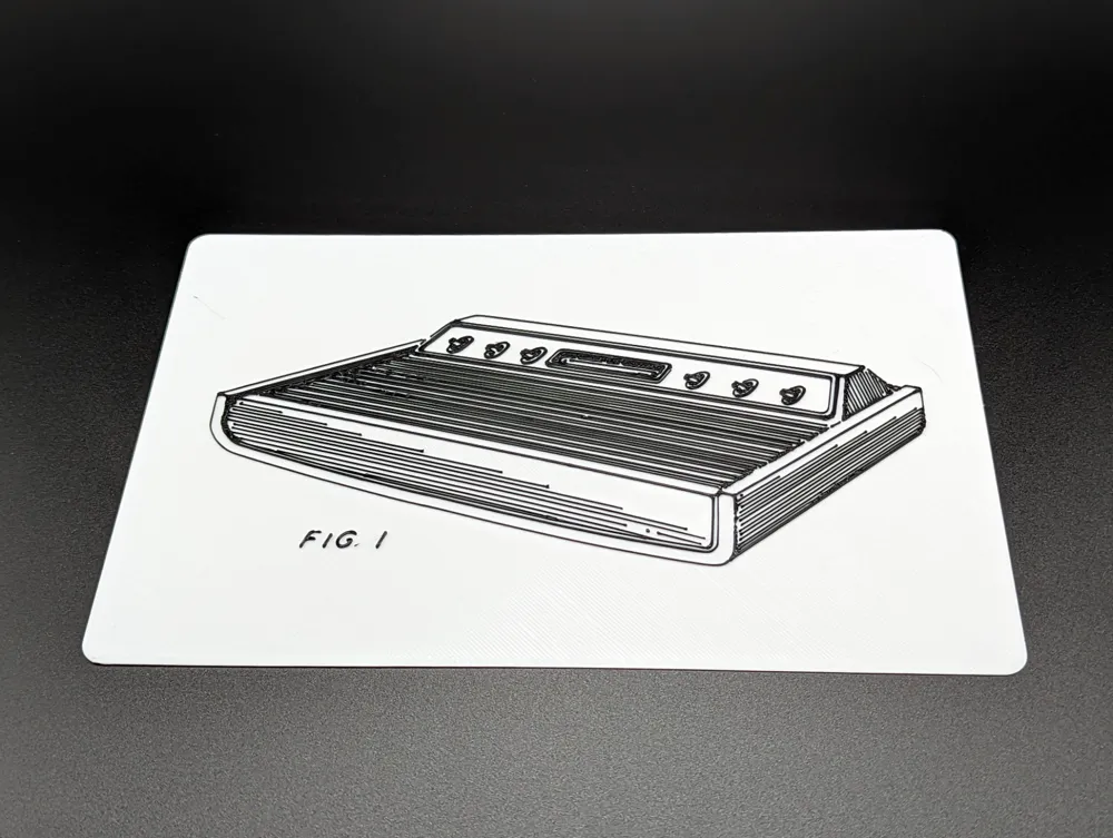Atari Patent Art by Ken Mills - MakerWorld
