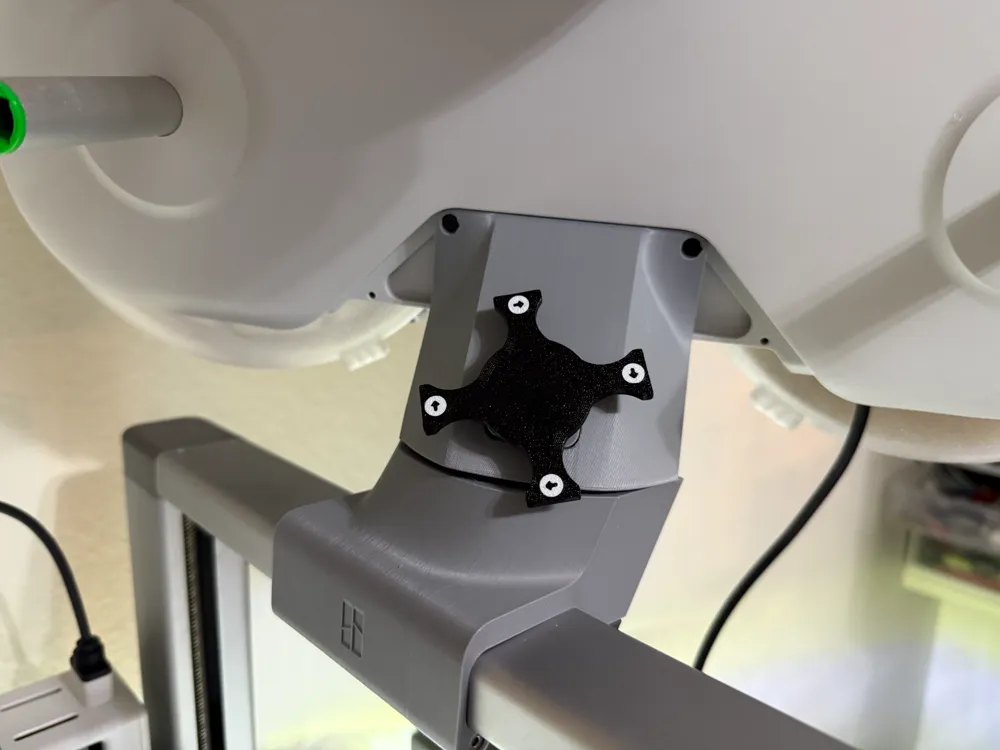 AMS Lite Top Mount Screw Low Profile Filament Box - Free 3D Print Model ...