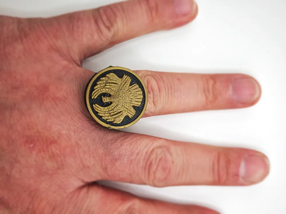 Atreides Signet Ring - Free 3D Print Model - MakerWorld