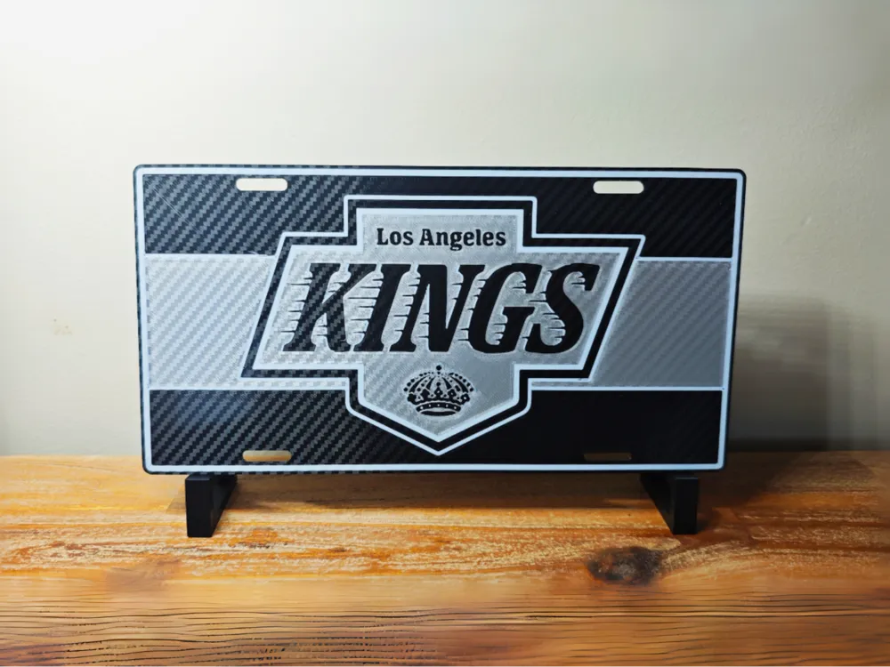 NHL Team Licence Plate - Los Angeles Kings by P78 MakerWorld: Download ...