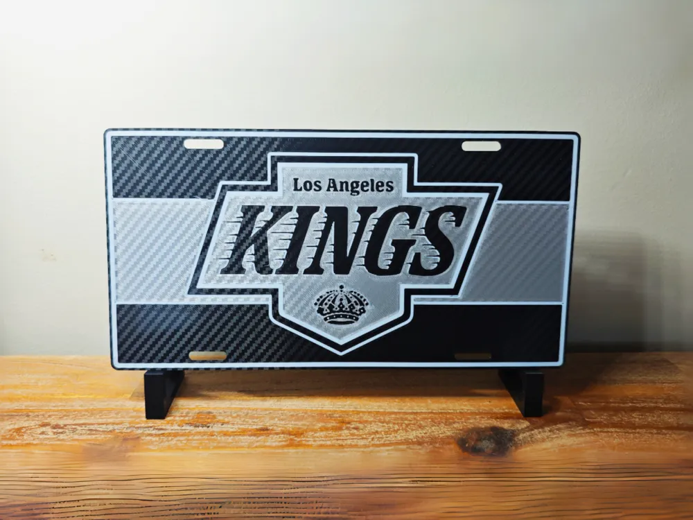 NHL Team Licence Plate - Los Angeles Kings by P78 MakerWorld: Download ...