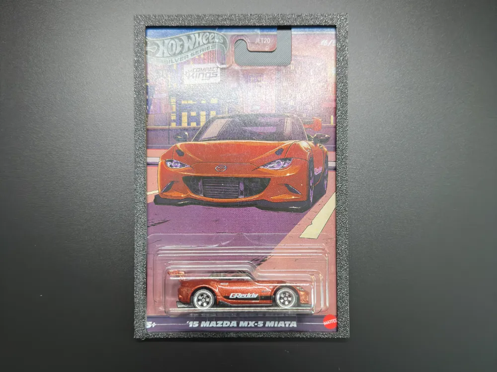 Hot Wheels Silver Series wall decoration frame - Free 3D Print Model ...