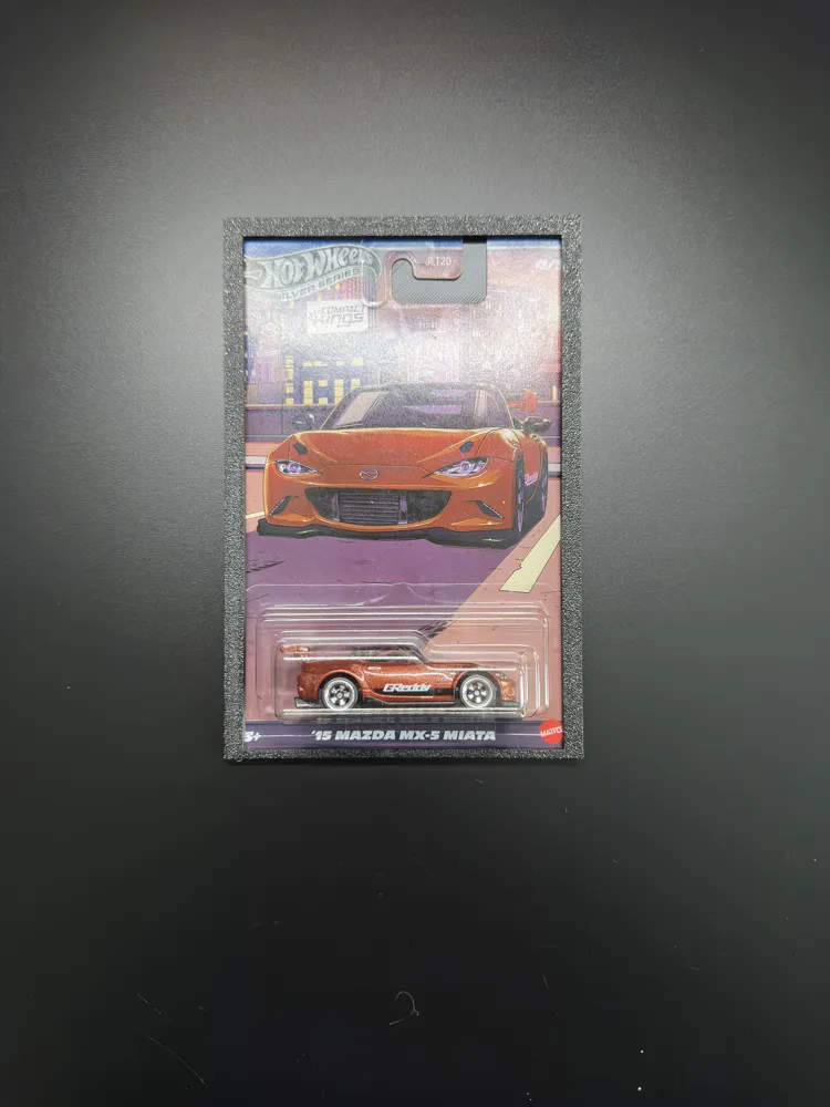 Hot Wheels Silver Series wall decoration frame - Free 3D Print Model ...