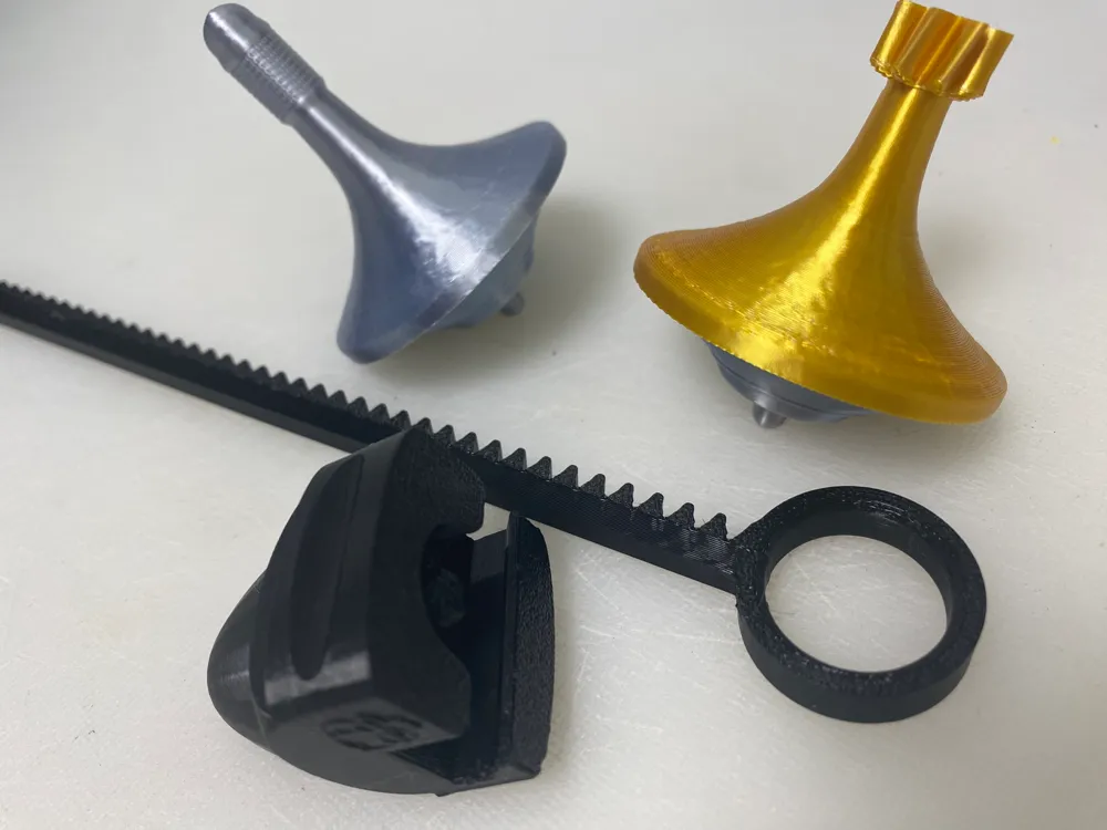 Pull Copter, Helicopter And Spinning Top Launcher by @Beast-Lab ...