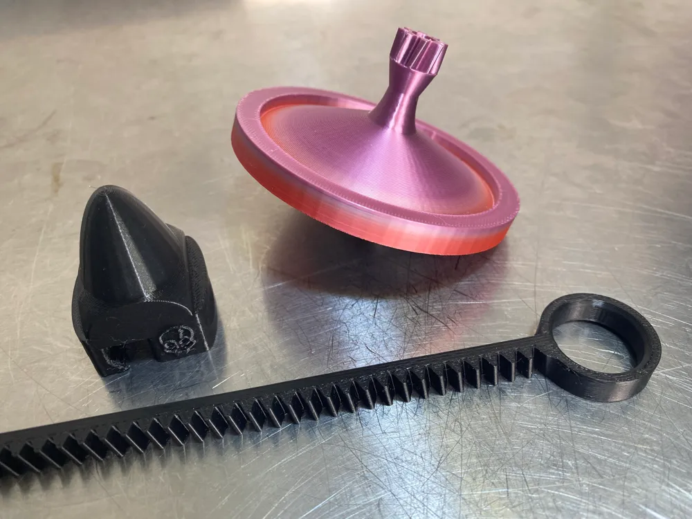 Pull Copter, Helicopter And Spinning Top Launcher by @Beast-Lab ...