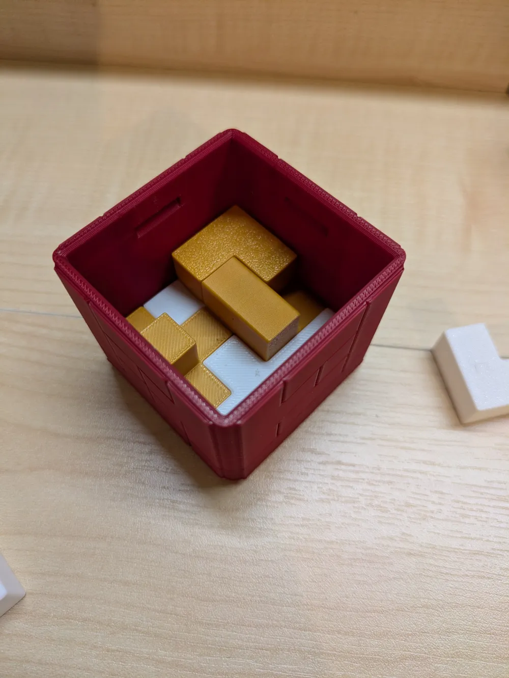 Cube Puzzle ( 4 x4) 14parts - Free 3D Print Model - MakerWorld