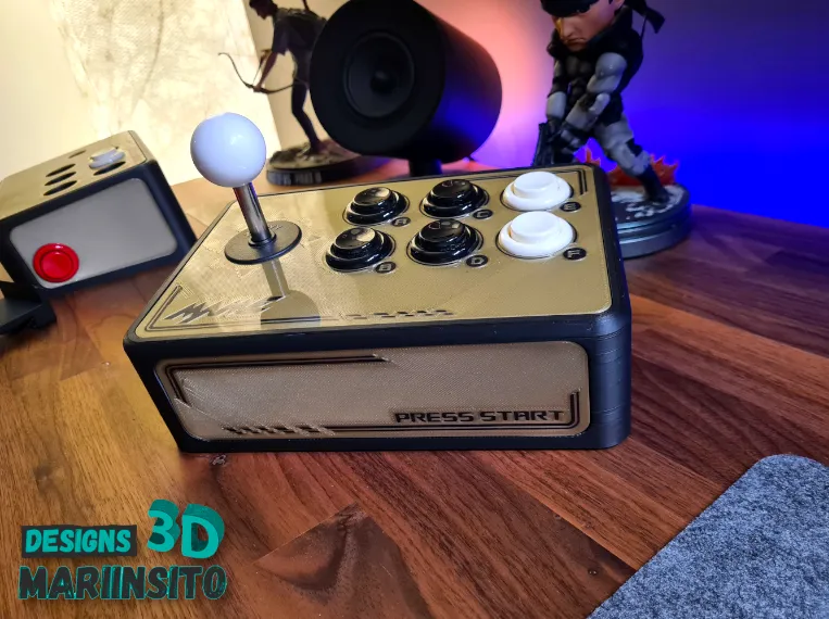 Customizable Arcade Joystick by MARiiNSITO MakerWorld: Download Free 3D ...