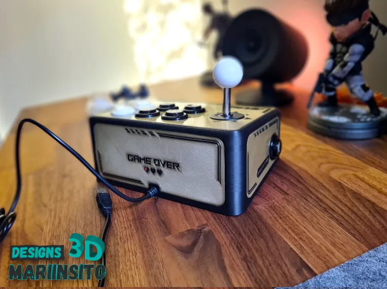 Customizable Arcade Joystick by MARiiNSITO MakerWorld: Download Free 3D ...
