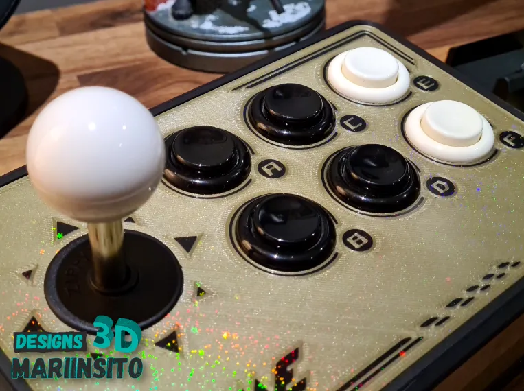 Customizable Arcade Joystick by MARiiNSITO MakerWorld: Download Free 3D ...