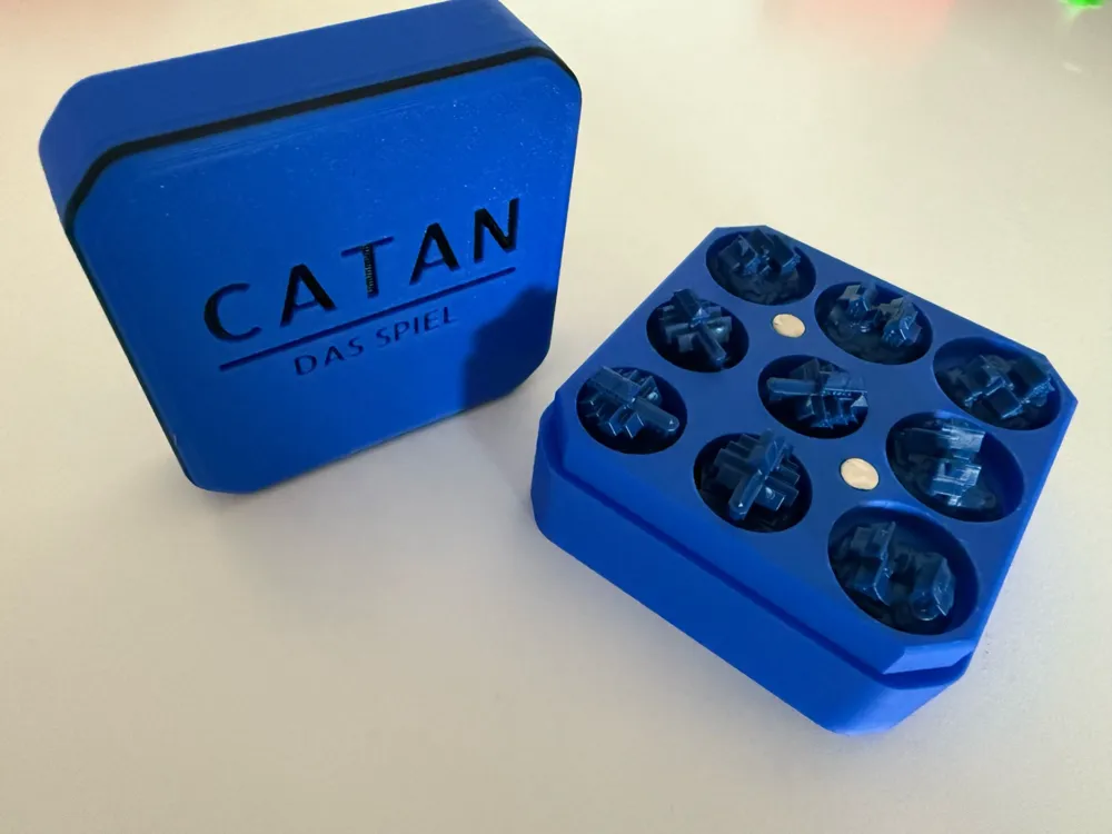 Catan Game Piece Box (Plastic Version) by 3D Basti MakerWorld: Download ...