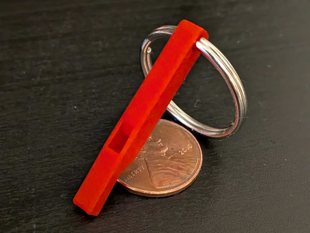 90dB Micro Keychain Whistle