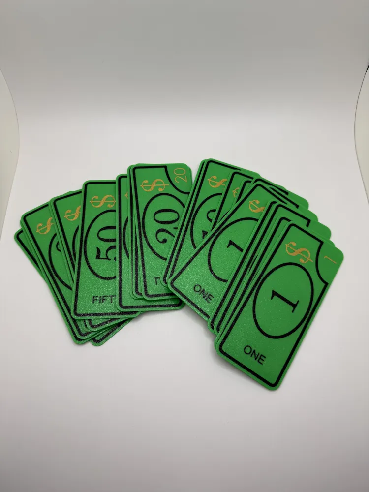 Play Money – Educational Money (75% Scale) - Free 3D Print Model ...