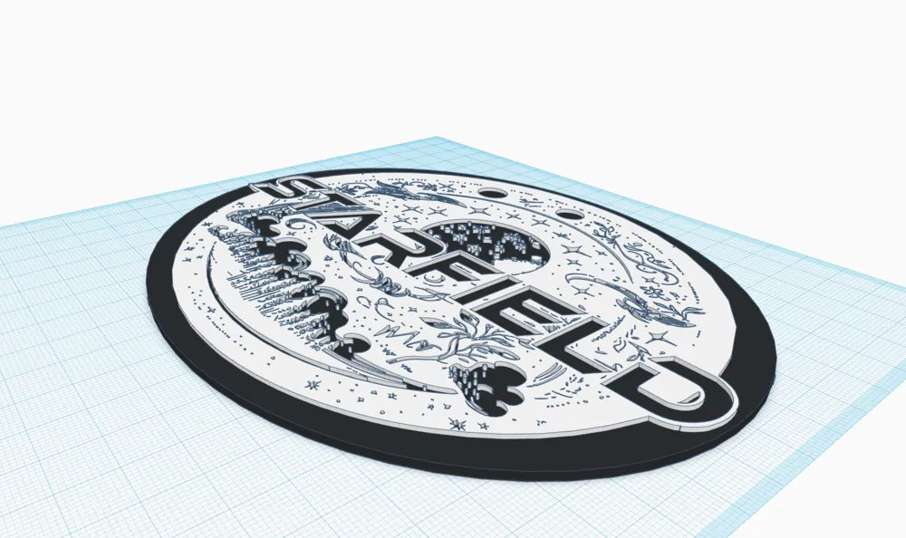 starfield wall art by Dreamz within reality - MakerWorld