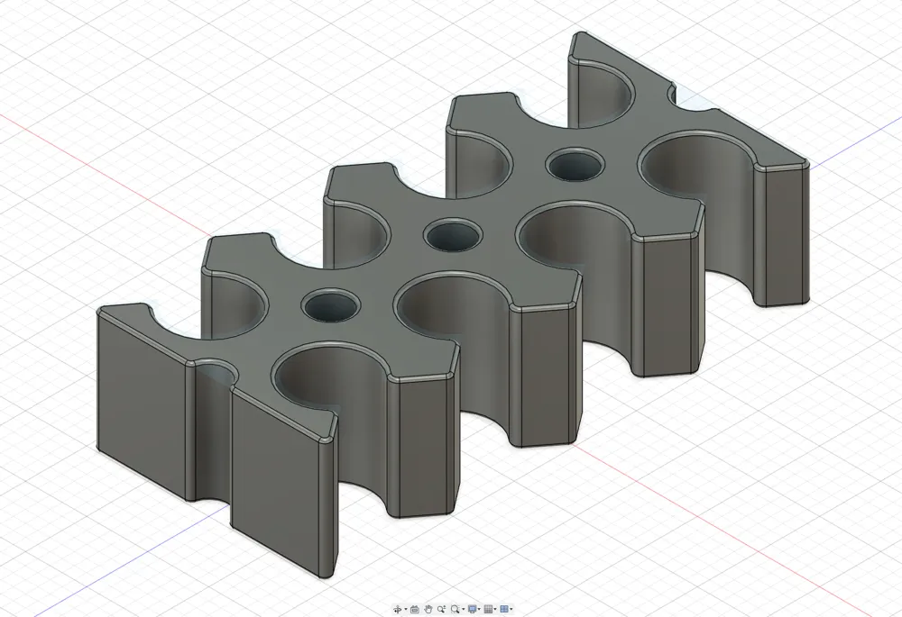 Network Cable Comb - 2 x 4 by MisterD MakerWorld: Download Free 3D Models