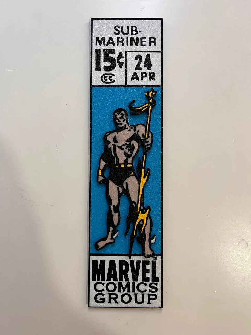 Marvel Corner box art Namor by elpilla - MakerWorld
