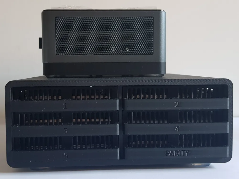 6 bay 2.5 HDD enclosure - Free 3D Print Model - MakerWorld