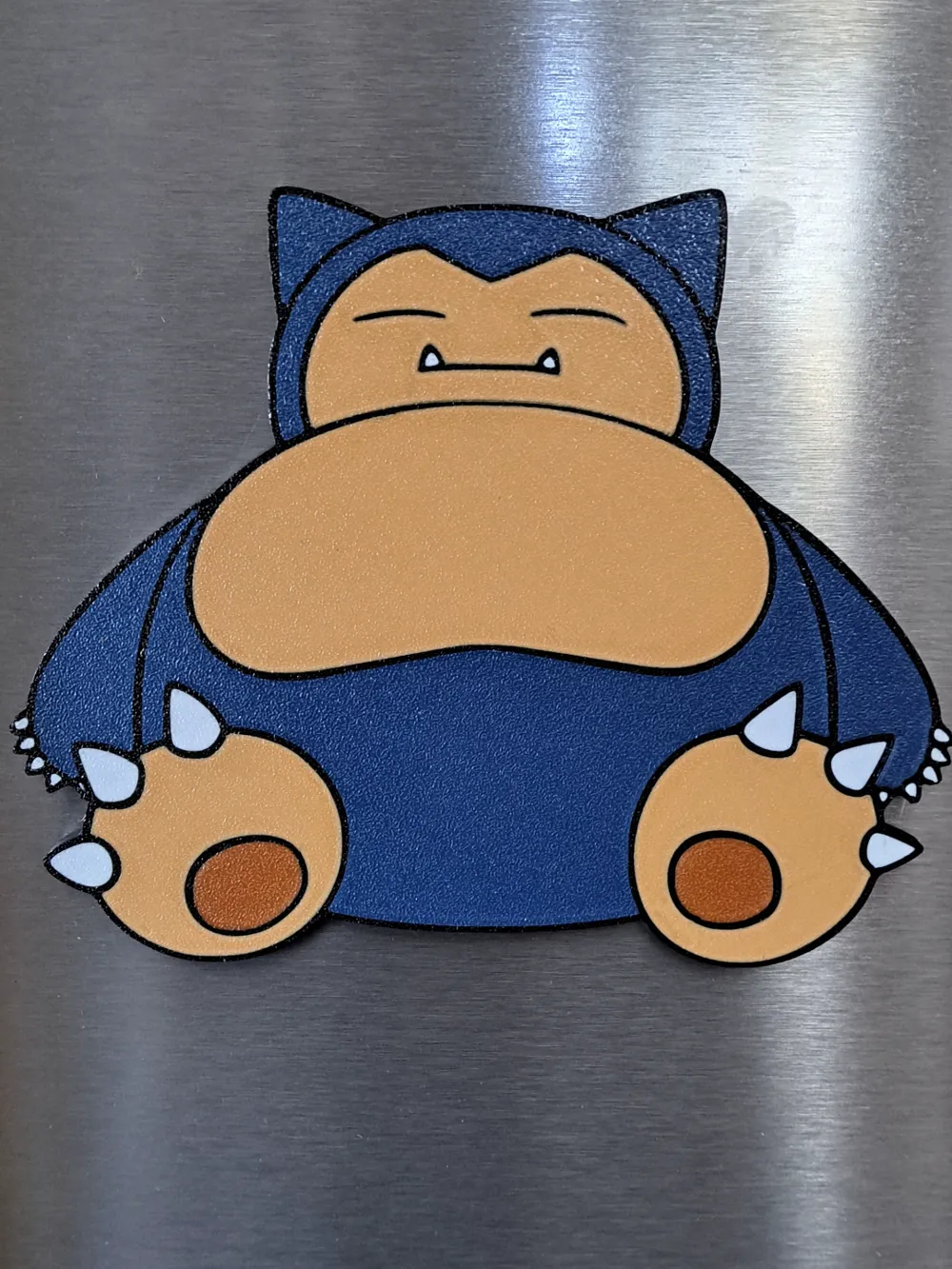 Pokemon Snorlax Magnet (5 Colors with 4 Color AMS) by EngineerDad66 ...