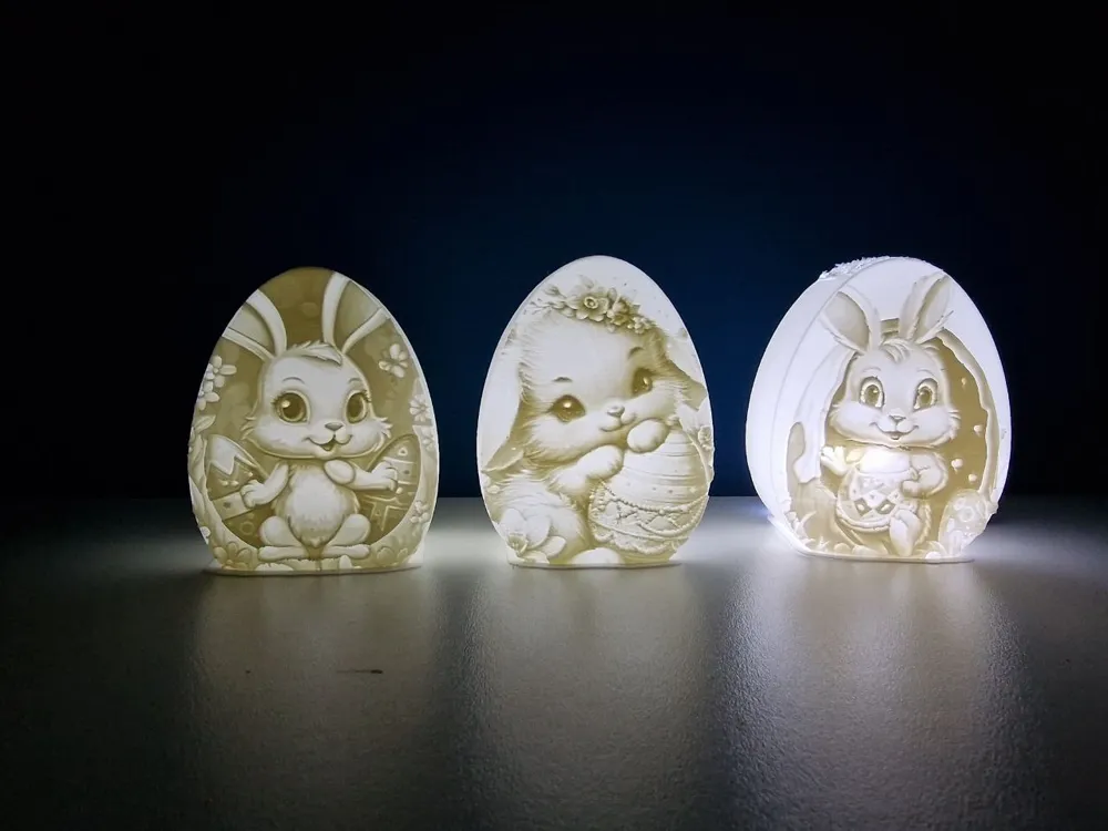 Easter bunny eggs, New collection by Kz3DDD - MakerWorld