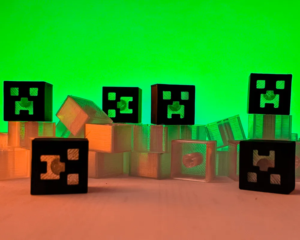 Minecraft Keycap: Creeper by alex1337 MakerWorld: Download Free 3D Models