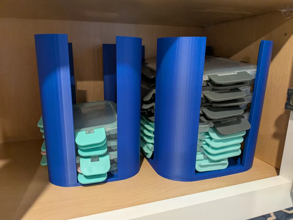 Click Snap Pyrex Lid Holder by East and West MakerWorld: Download Free ...