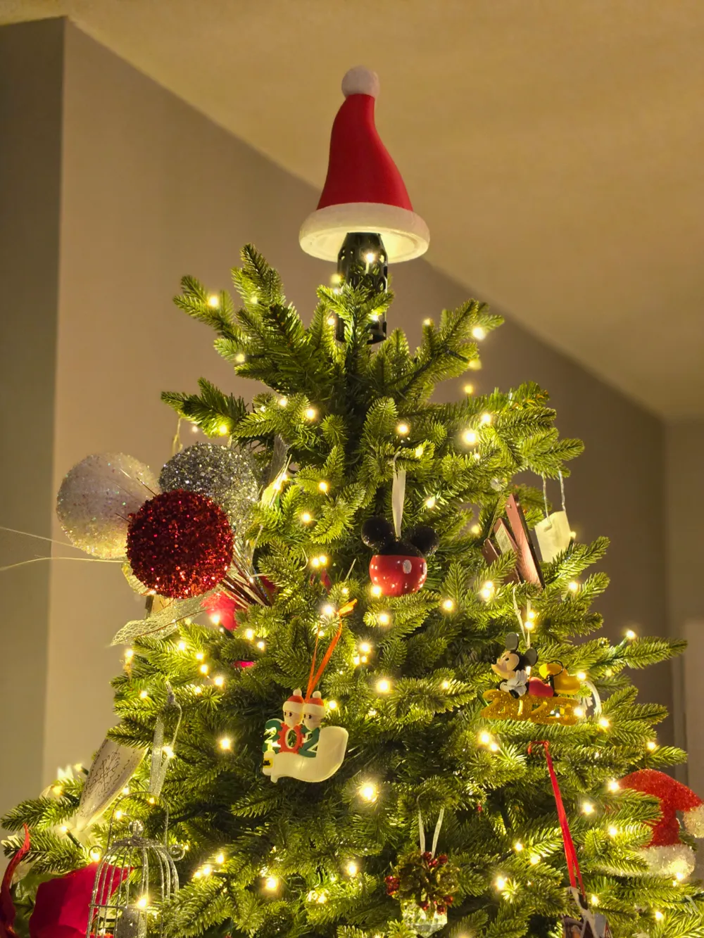 Santa Claus Hat - Christmas/Holiday Tree Topper - Free 3D Print Model ...