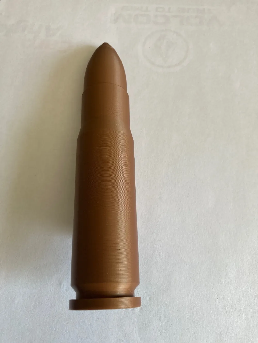 7.62mm Round Upscaled and Cut Away by N3D - MakerWorld