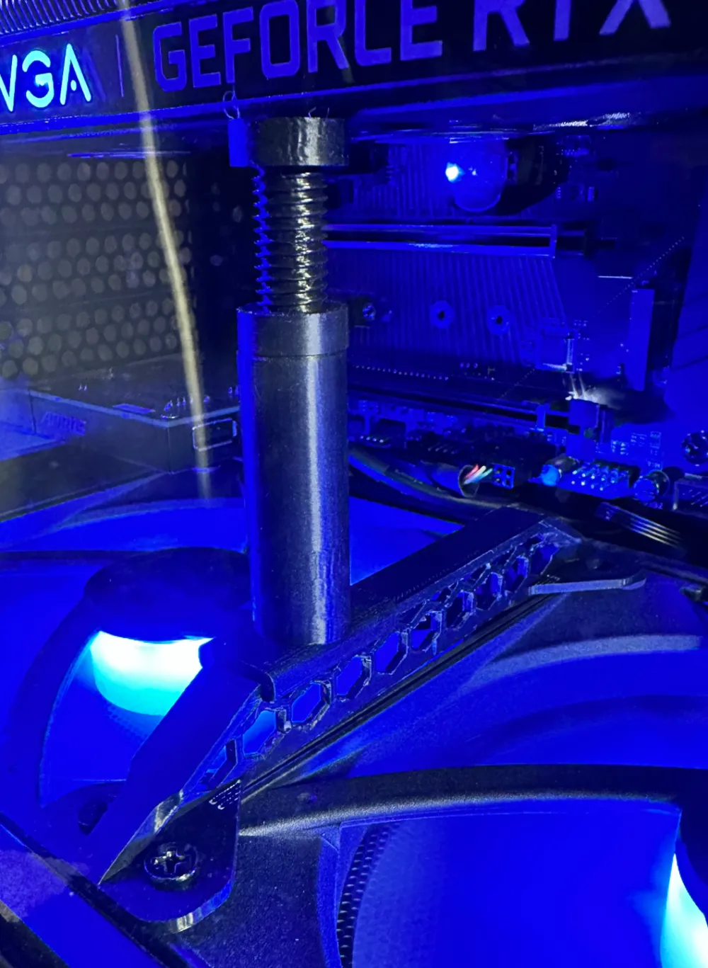 NZXT H6 fan mount GPU anti sag brackets by jayseetech MakerWorld ...