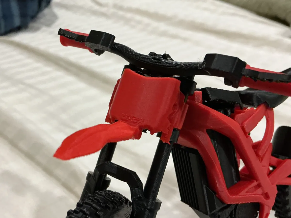 Mini Surron Motocutz Plate With Fender - Free 3D Print Model - MakerWorld