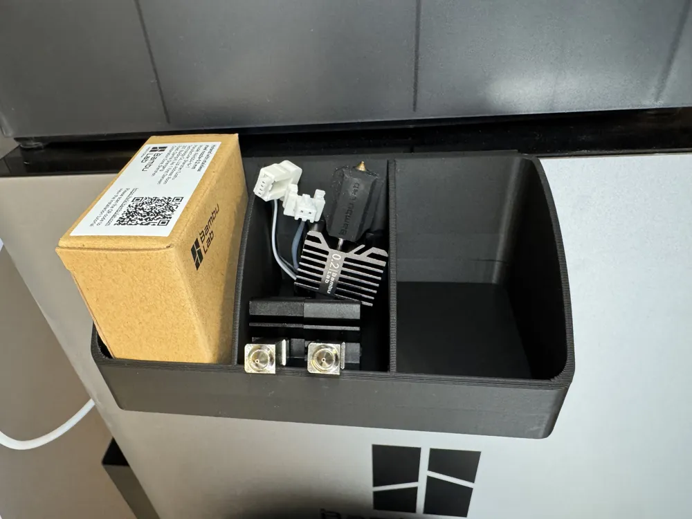 X1C/P1S/P2S - Curved Organizer - Free 3D Print Model - MakerWorld